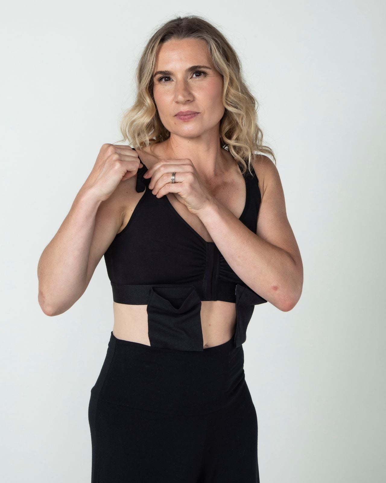 Front Closure Post Surgical Bra